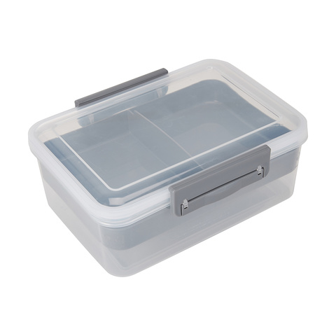 Grey Lunch Box with Tray - Kmart NZ